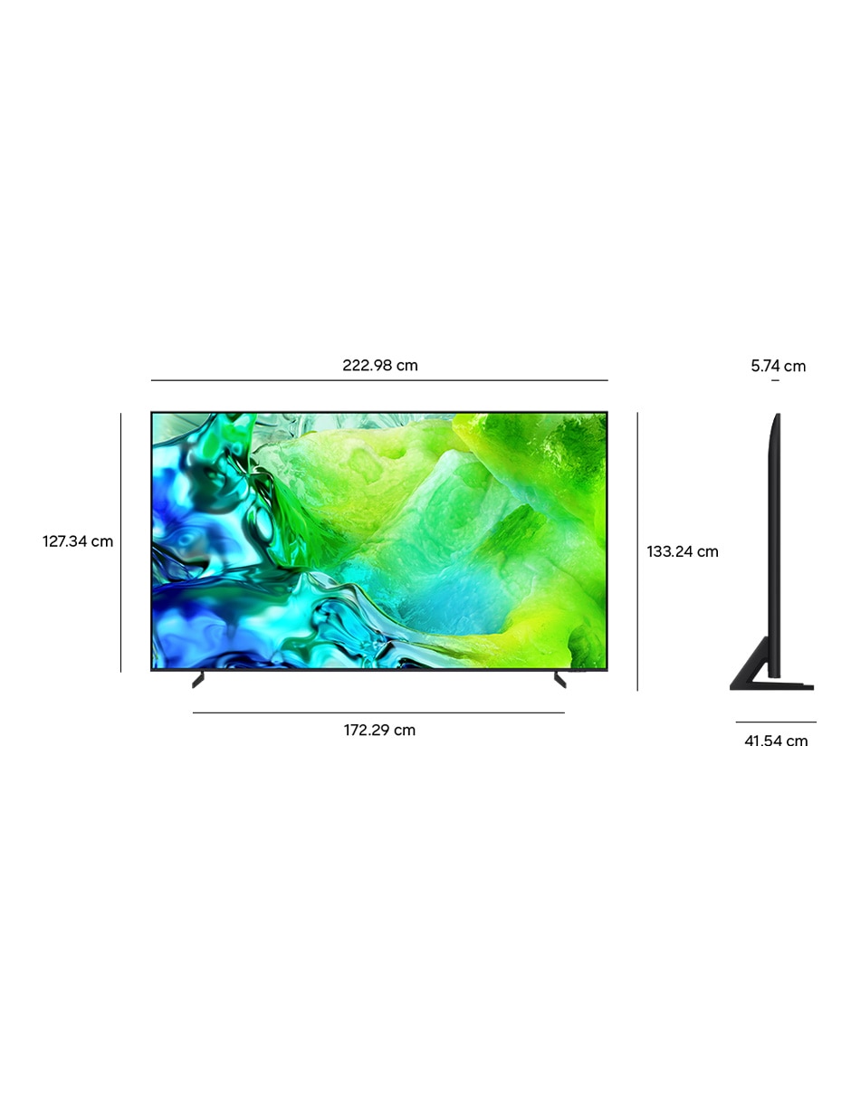 Pantalla Smart TV Samsung Neo QLED de 100 pulgadas 4K QN100QN80HFXZX ...